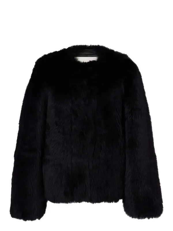 JOSEPH Gomez Shearling Jacket - Black