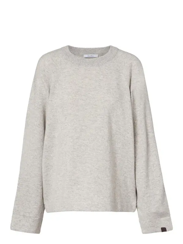 Max Mara Aere Cashmere And Wool Sweater - Grey