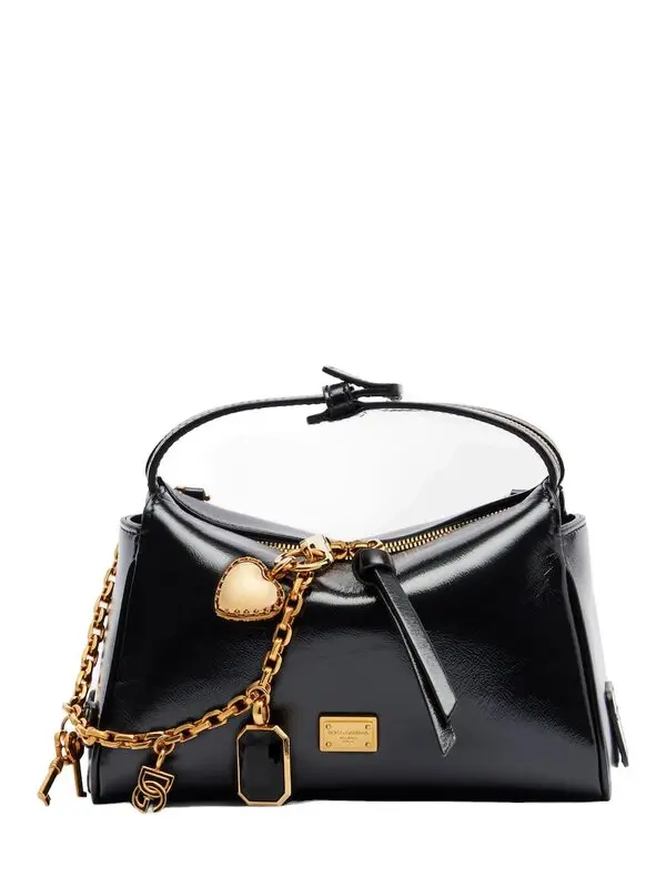 Dolce & Gabbana Vittoria Small Top-handle Bag - Black