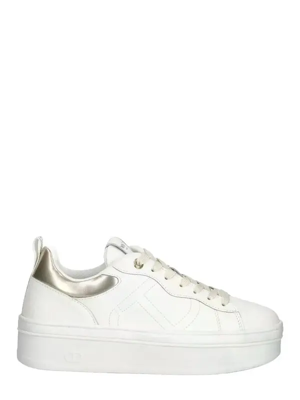 TWINSET Logo-detail Lace-up Sneakers - White