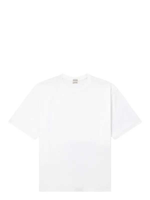 Massimo Alba Nevis Cotton-jersey T-shirt - White