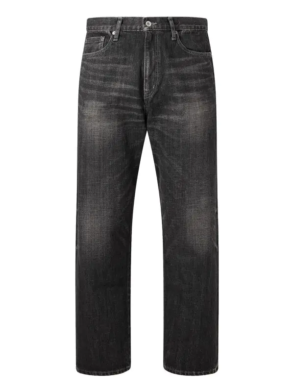 NEIGHBORHOOD Straight-leg Selvedge Jeans - Black