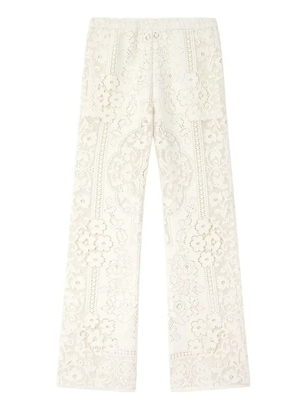 Sea Arianna Flared Lace Pants - Neutrals