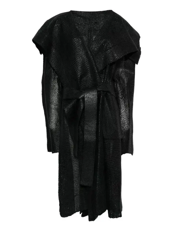 Issey Miyake Panini Coat - Black