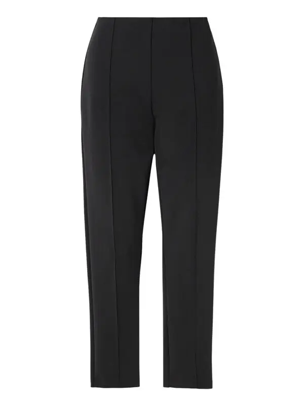 Max Mara Pergola Jersey Tapered Pants - Black