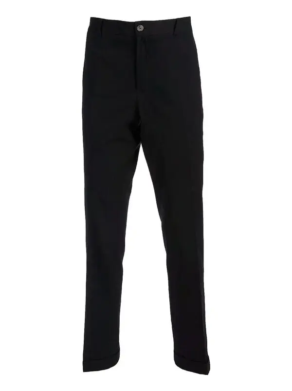 LECLAIREUR Straight Leg Trouser - Black