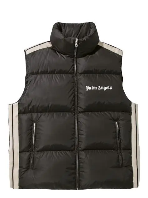 Moncler X Palm Angels Rodman Puffer Vest - Black/white