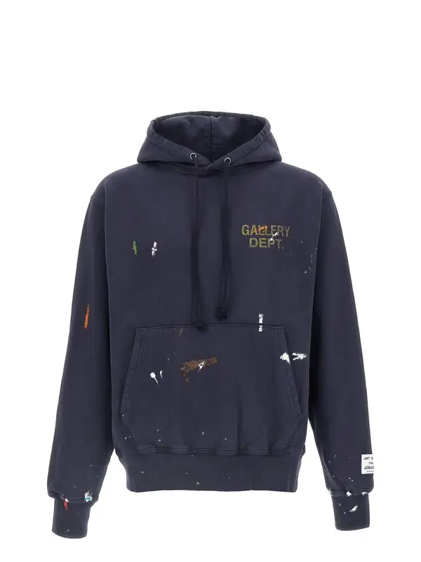 GALLERY DEPT. Gd Paint Logo Hoodie - Blue
