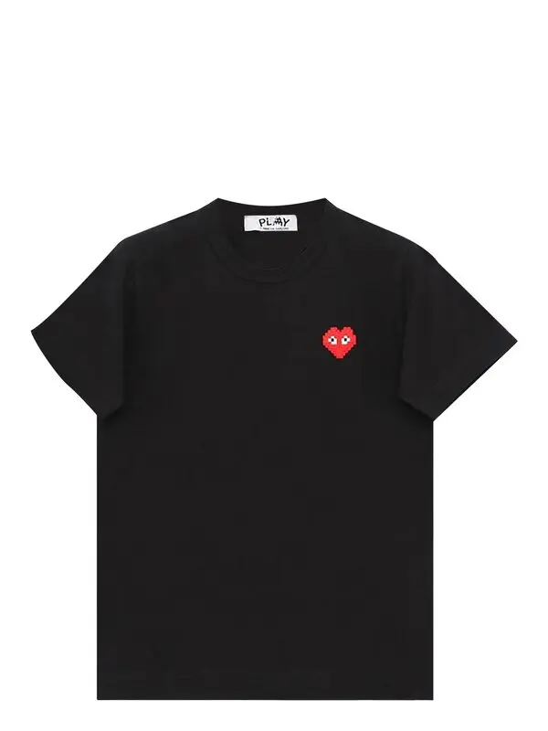 Play Comme Des Garcon Short-sleeve T-shirt - Black