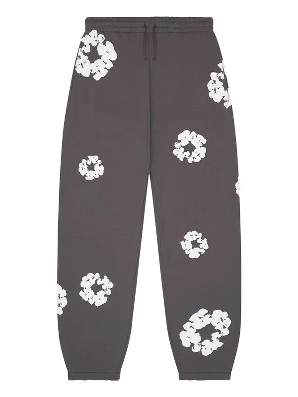 DENIM TEARS Cotton Wreath Sweatpants - Grey