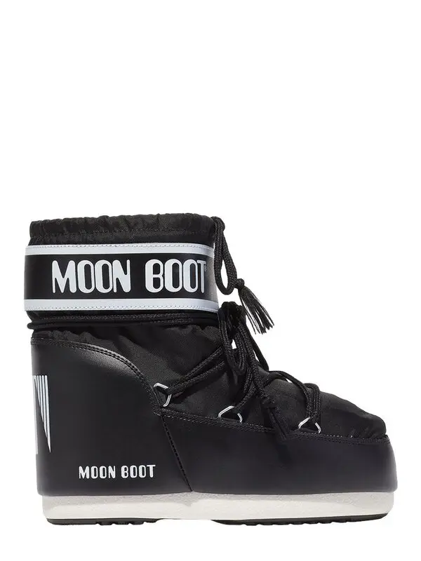 Moon Boot Icon Low Nylon Boots - Black