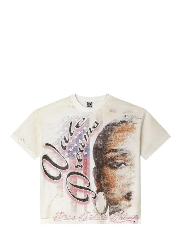 VALE FOREVER Americas Dream Bling Tee - Cream