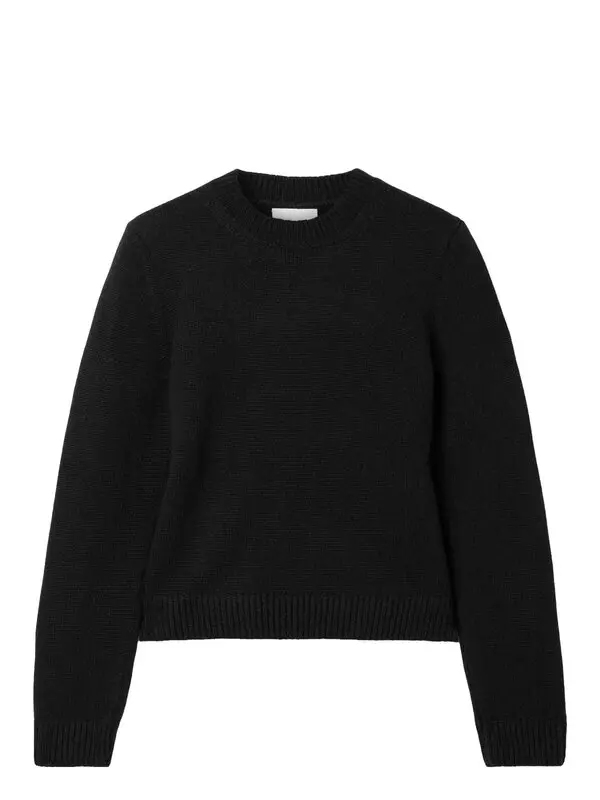Khaite Leta Cashmere Sweater - Black
