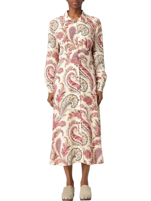 Etro Printed Dress - Beige