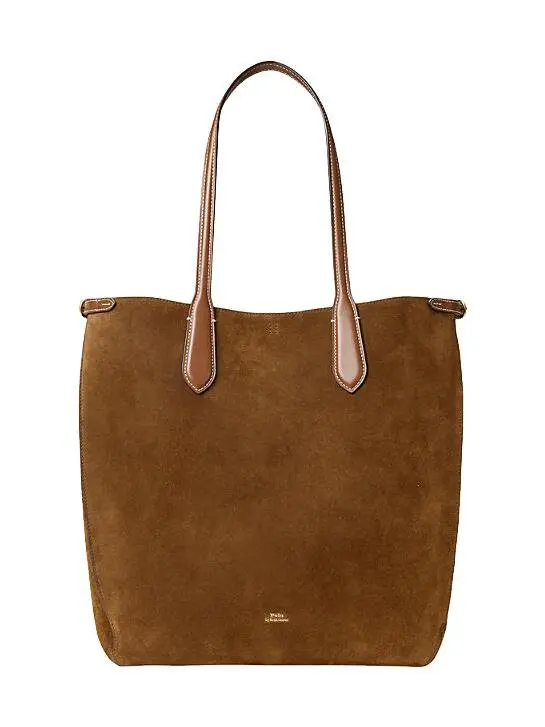 Polo Ralph Lauren Bellport Suede Tote Bag - Cinnamon/cuoio