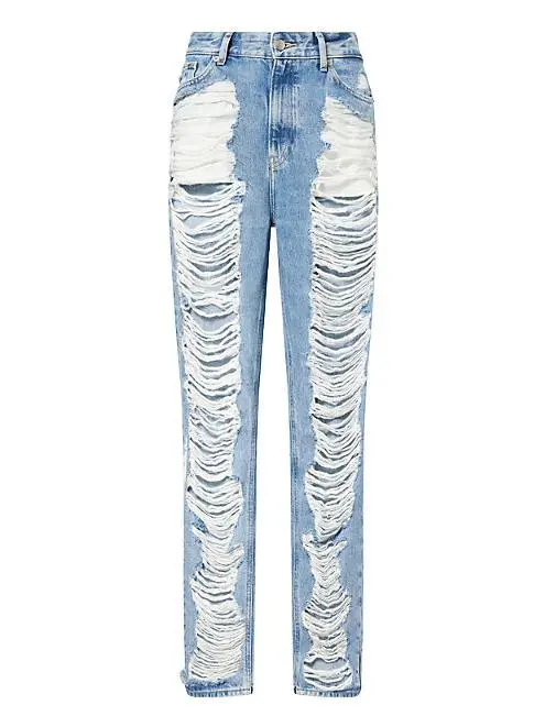 Good American Straight-leg Denim Jeans - Indigo1092