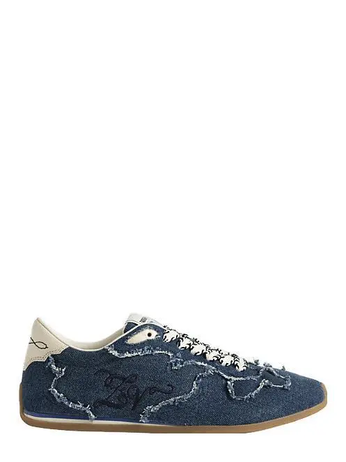 Zadig&Voltaire Dance Denim Trainers - Silent