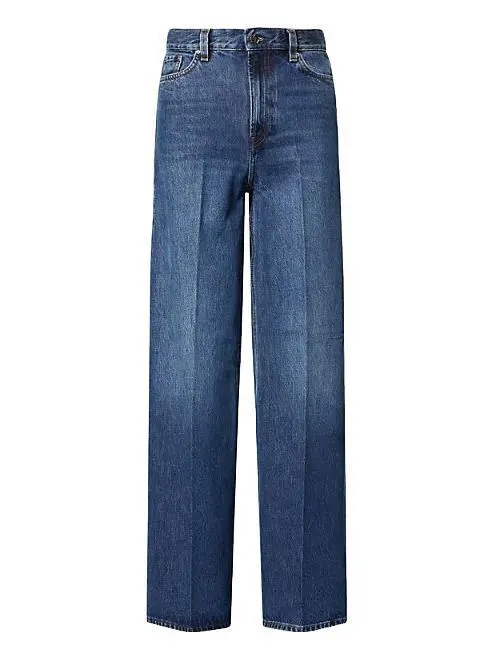 TOTEME Wide-leg Denim Jeans - Dk Blue