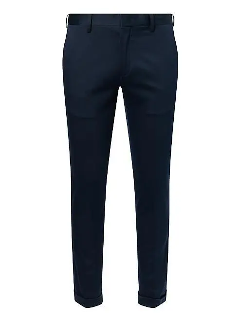 Paul Smith Slim-fit Stretch-cotton Chino Trousers - Blue