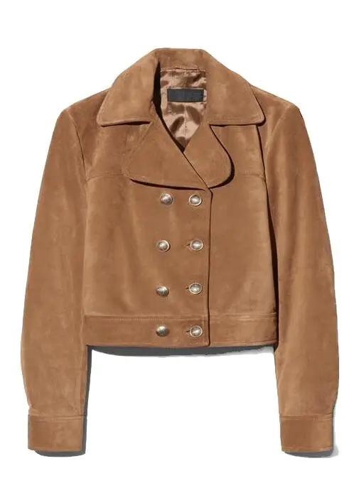 NILI LOTAN Cassidy Suede Jacket - Martora
