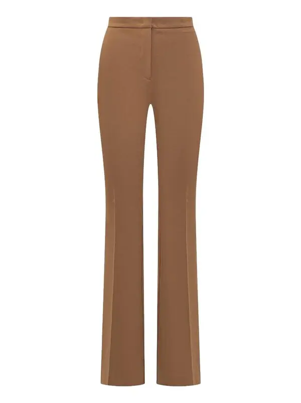 Pinko Stretch Fabric Pants - Brown