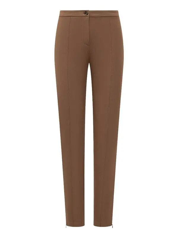 Pinko Slim Fit Trousers - Brown