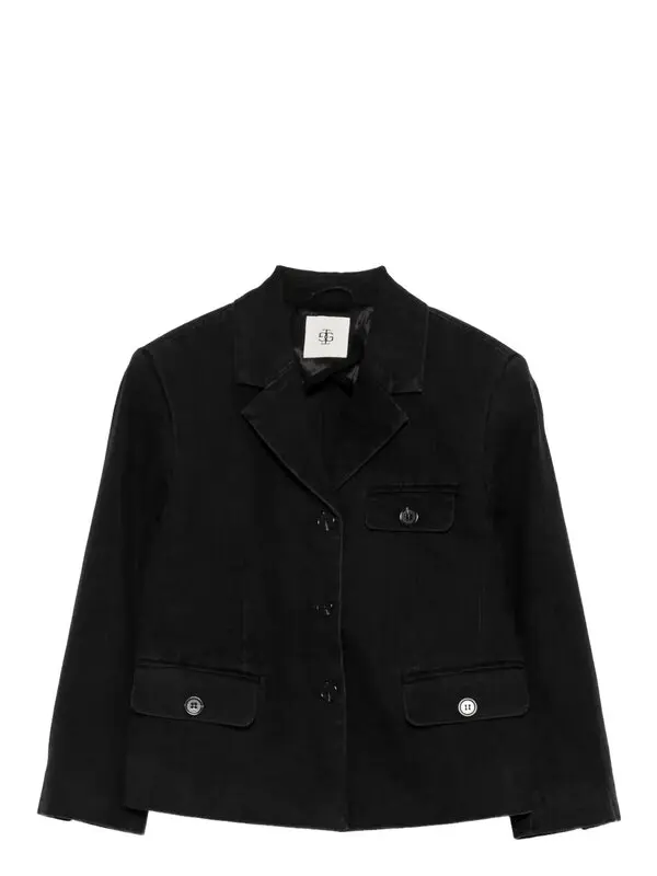 THE GARMENT Merci Flap-pocket Jacket - Black