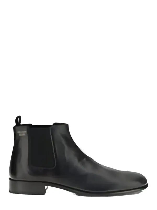 Prada Pull-tab Ankle Boots - Black