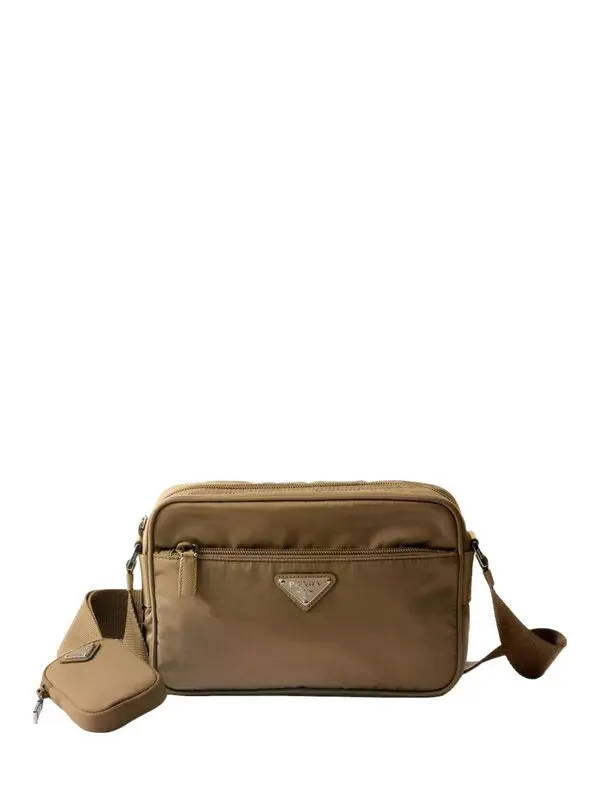 Prada Logo-detail Cross Body Bag - Neutrals