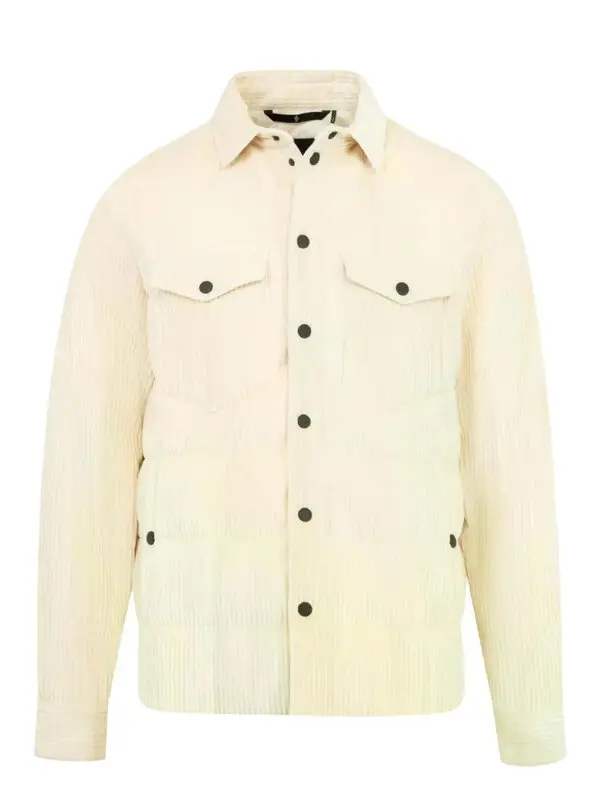 Moncler Corduroy Shirt Jacket - Neutrals
