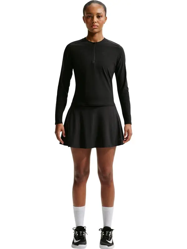 Nike Court Advantage Dri-fit Short Tennis Skirt - Black
