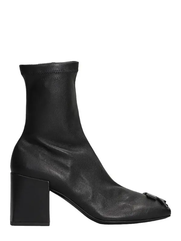 COURREGES High-heel Ankle Boots - Black