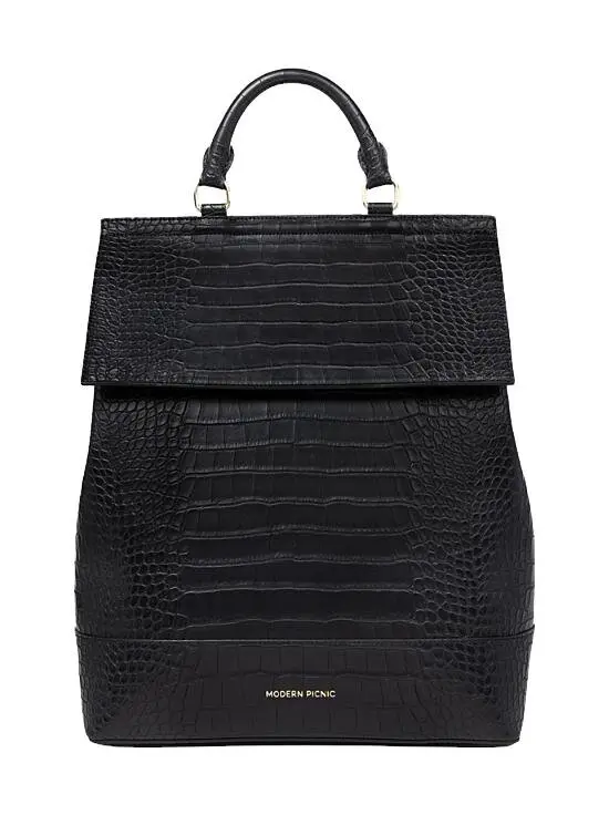 MODERN PICNIC The Backpack - Black Croc