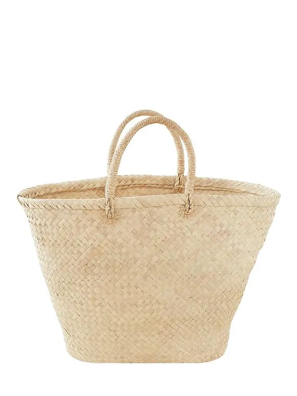 INDEGO AFRICA Palm Tote Bag - Natural