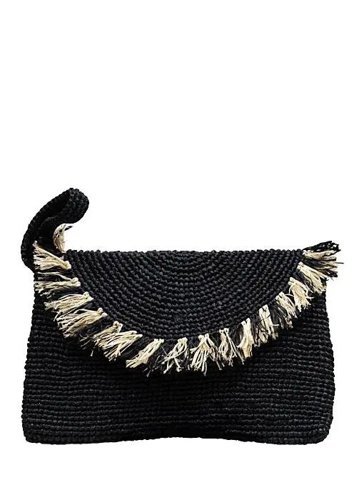 INDEGO AFRICA Ijoro Clutch - Black