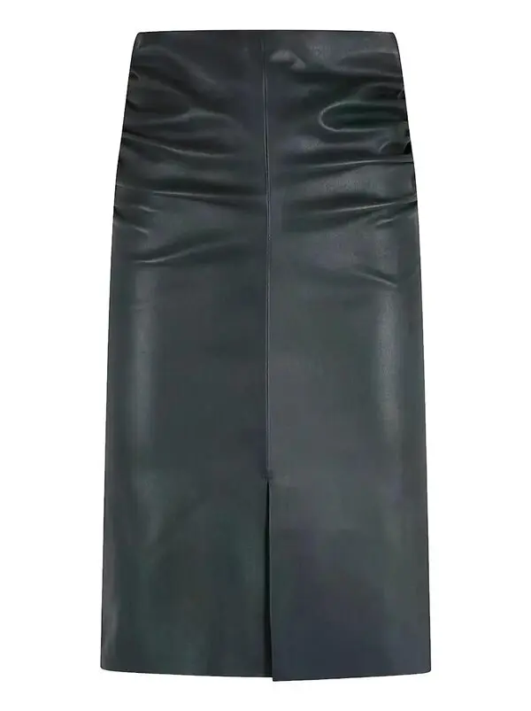 Stouls Oona Ruched Midi Skirt - Green