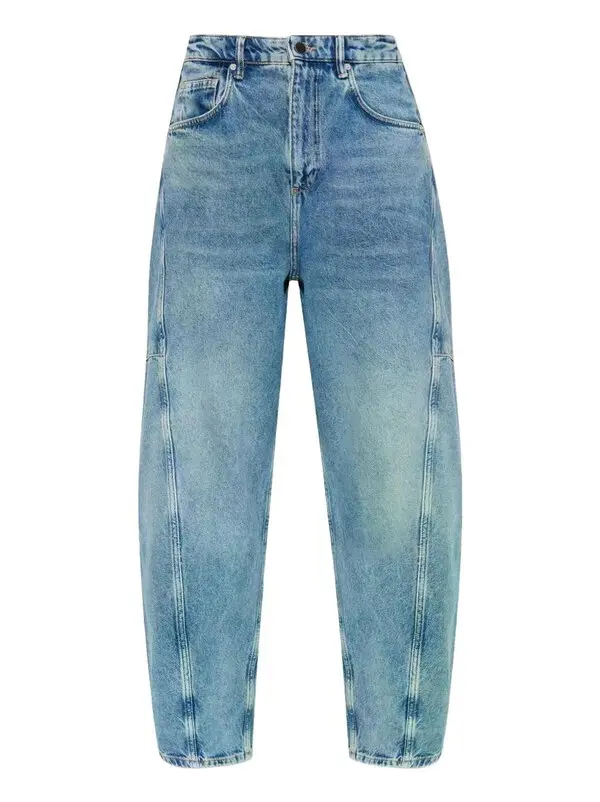 ALLSAINTS Carter Seam-detail Jeans - Blue