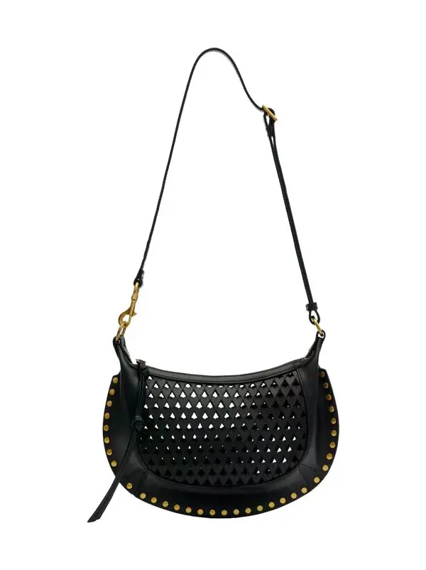 Isabel Marant Oskan Moon Shoulder Bag - Black