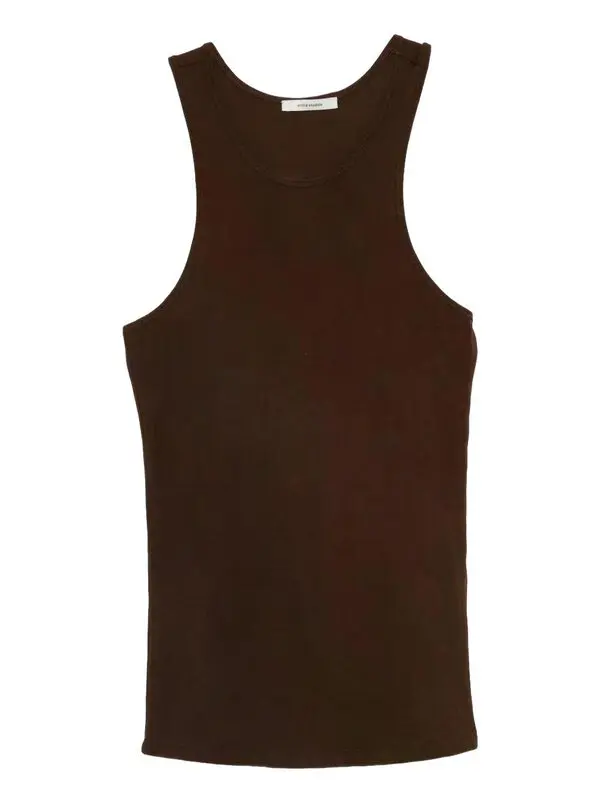 ENTIRE STUDIOS Muscle Tank Top - Brown