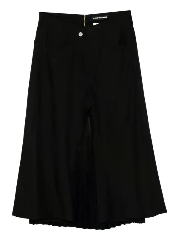 Junya Watanabe Panelled Skirt - Black