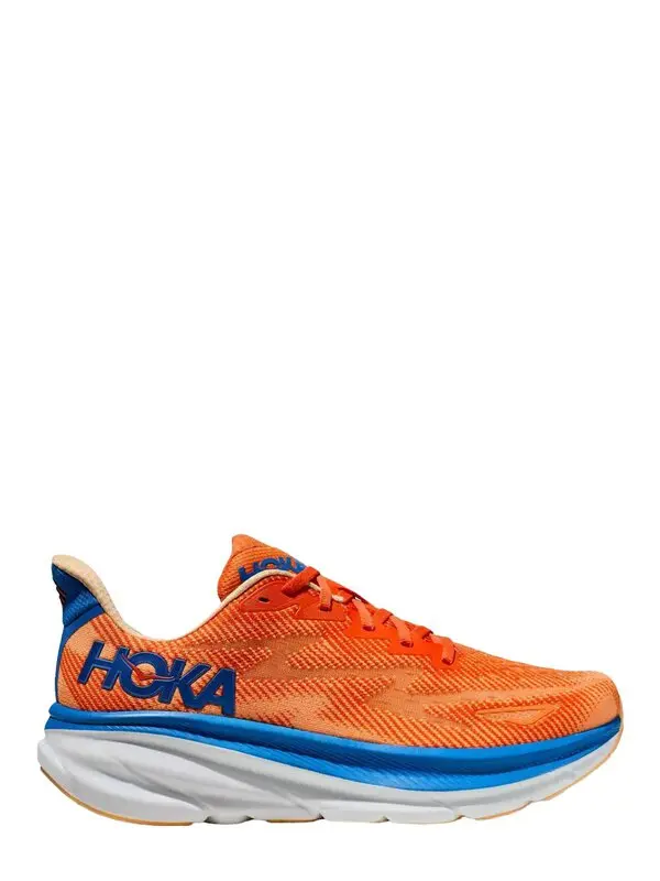 Hoka Clifton 9 Lace-up Sneakers - Orange