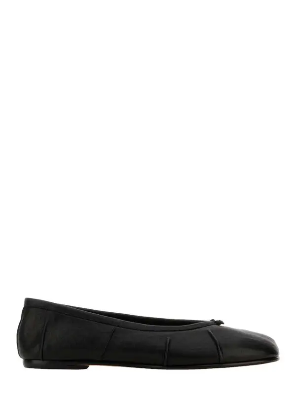 MAISON MARGIELA Leather Tabi Ballerinas - Black