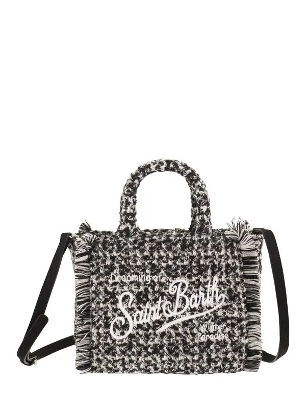 MC2 SAINT BARTH Vanity Mini Fabric Bag - Black