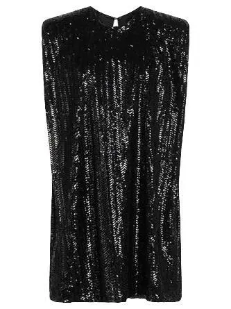 GOLDEN GOOSE Mini Polyester Dress - Black