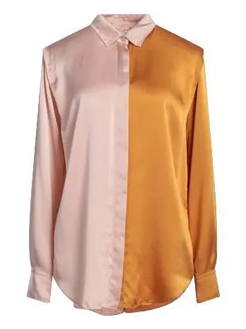 FORTE_FORTE Satin Shirt - Yellow