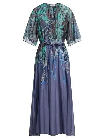 FORTE_FORTE Maxi Flared Dress - Blue