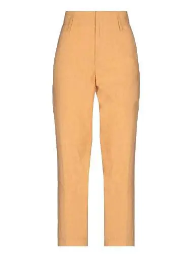 FORTE_FORTE Straight-leg High-waisted Pants - Orange