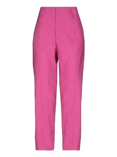 FORTE_FORTE Straight-leg High-waisted Pants - Pink