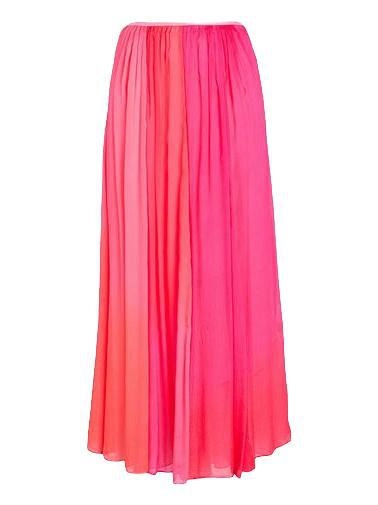 FORTE_FORTE Maxi Skirt Size Cupro - Fuchsia