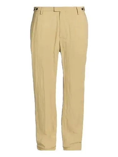 LIU •JO MAN Tailored Viscose Linen Pants - Beige